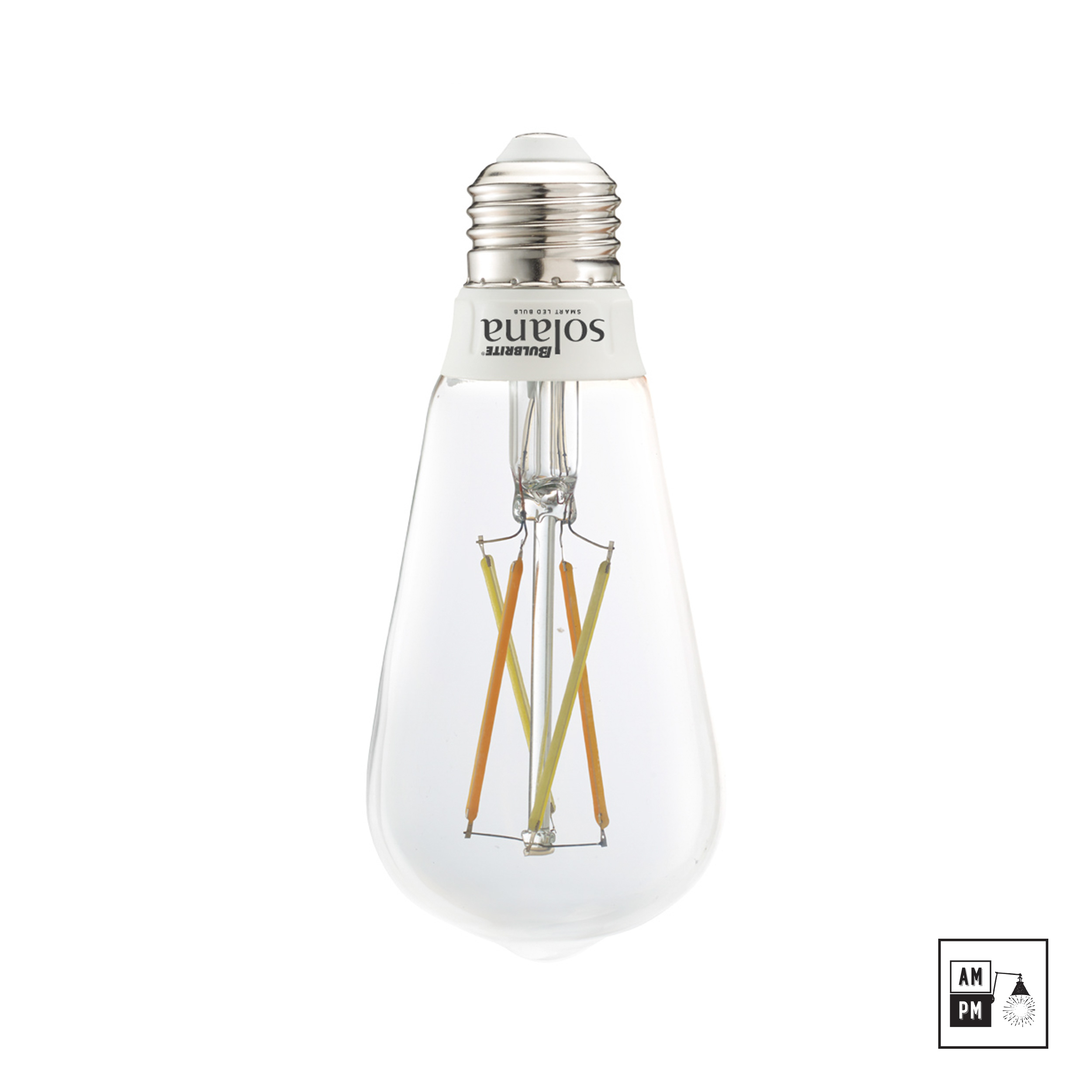 Smart LED Edison Style E26 Lightbulb – Type ST18 - AM/PM