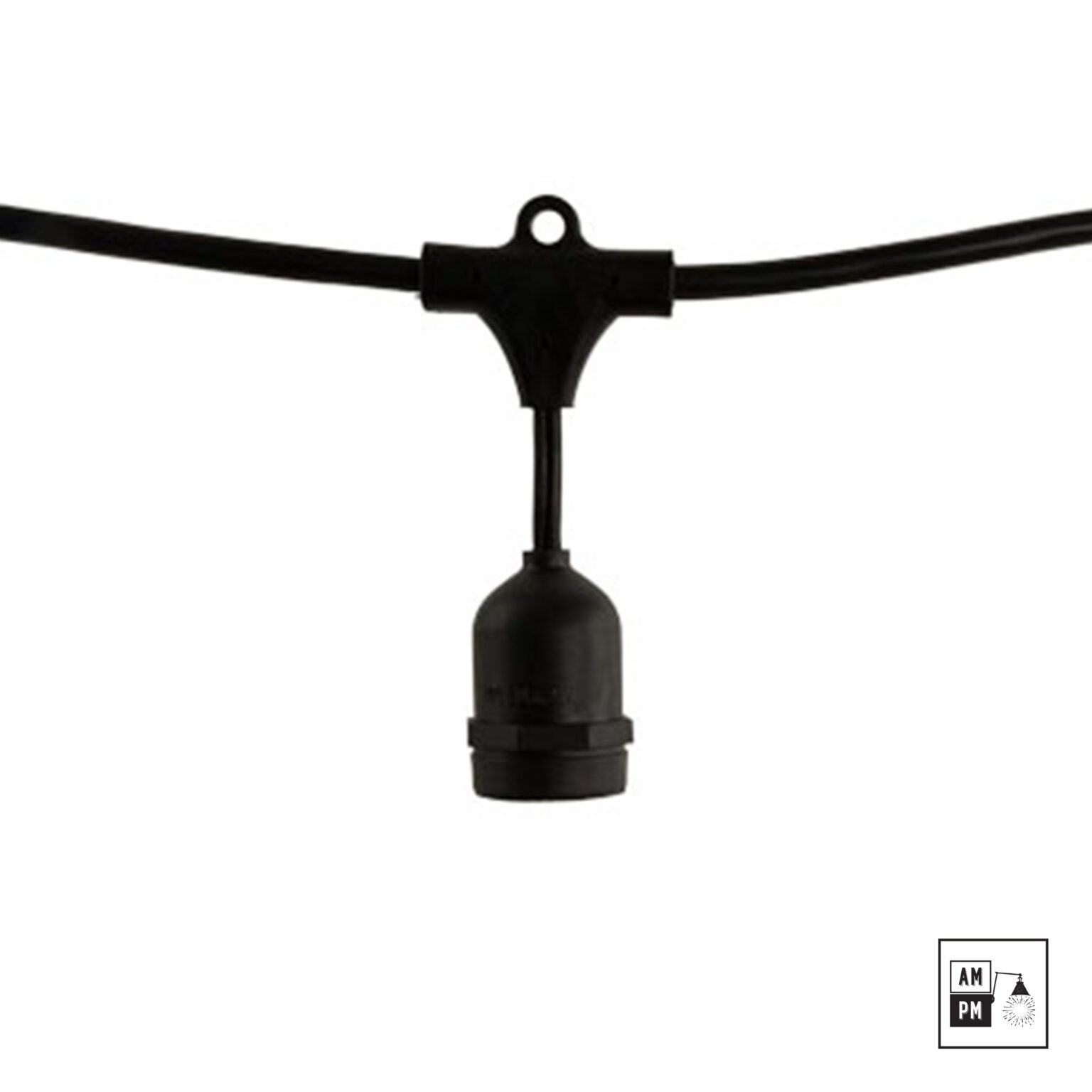 String Lights E26 - 30 feet - 12 sockets - AM/PM